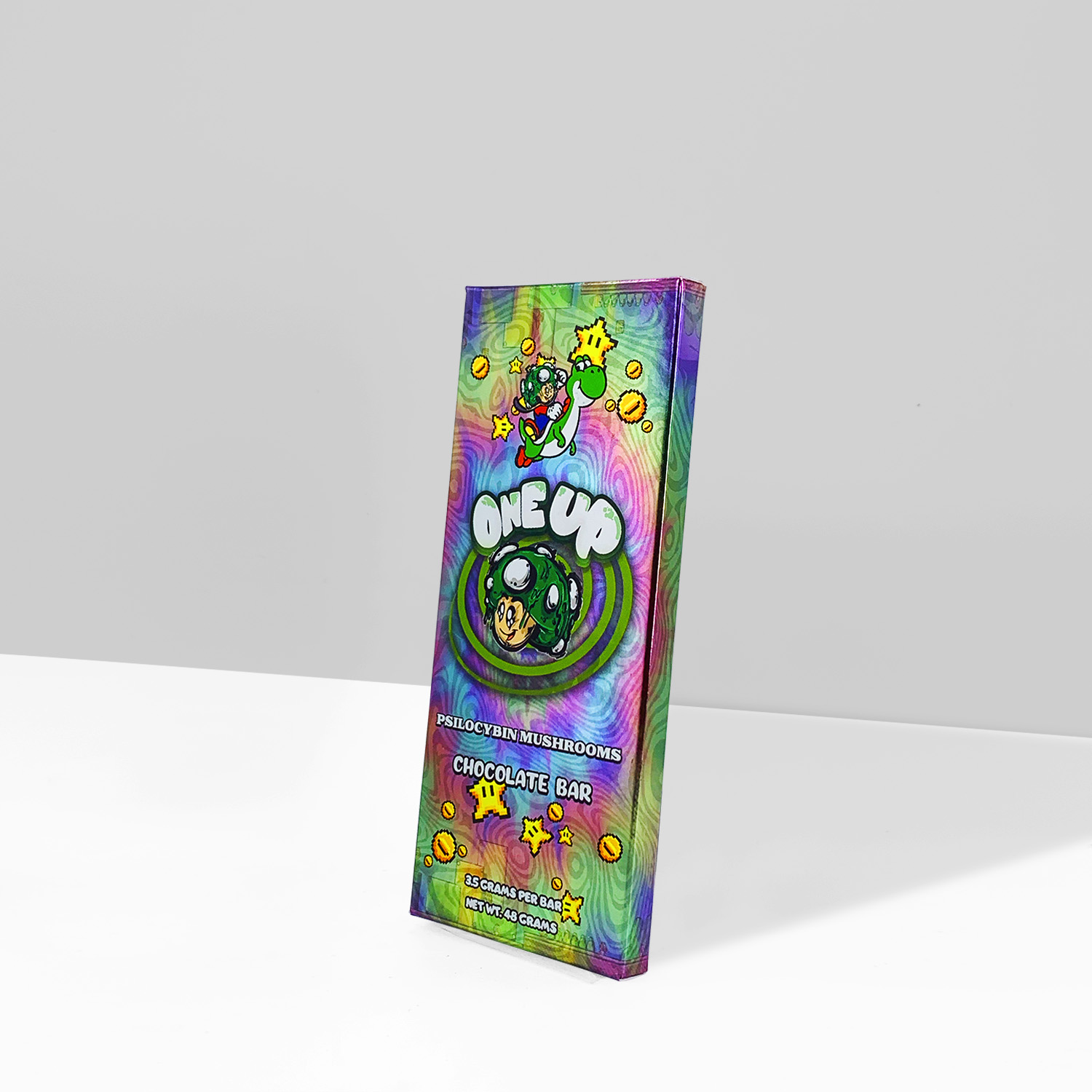 Psychedelic mushroom chocolate bars
